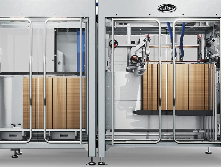 Best Corrugated Warp Tolerance | Trayfecta X Series Former | Delkor